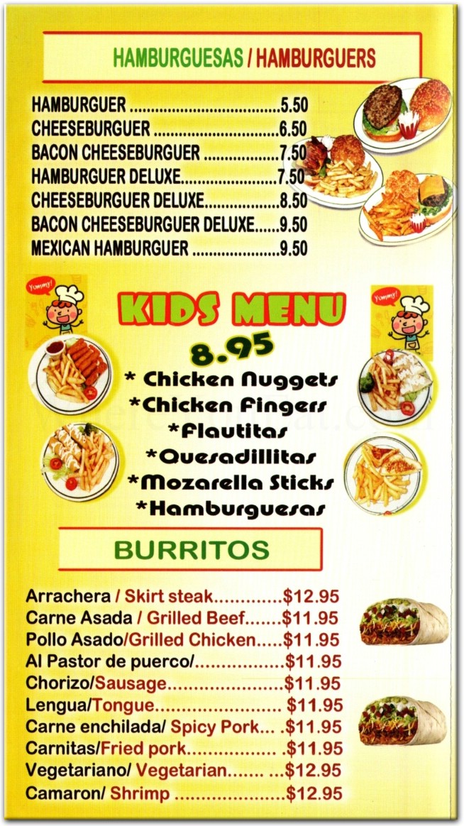 El Toro Bravo Restaurant in Queens / Official Menus & Photos